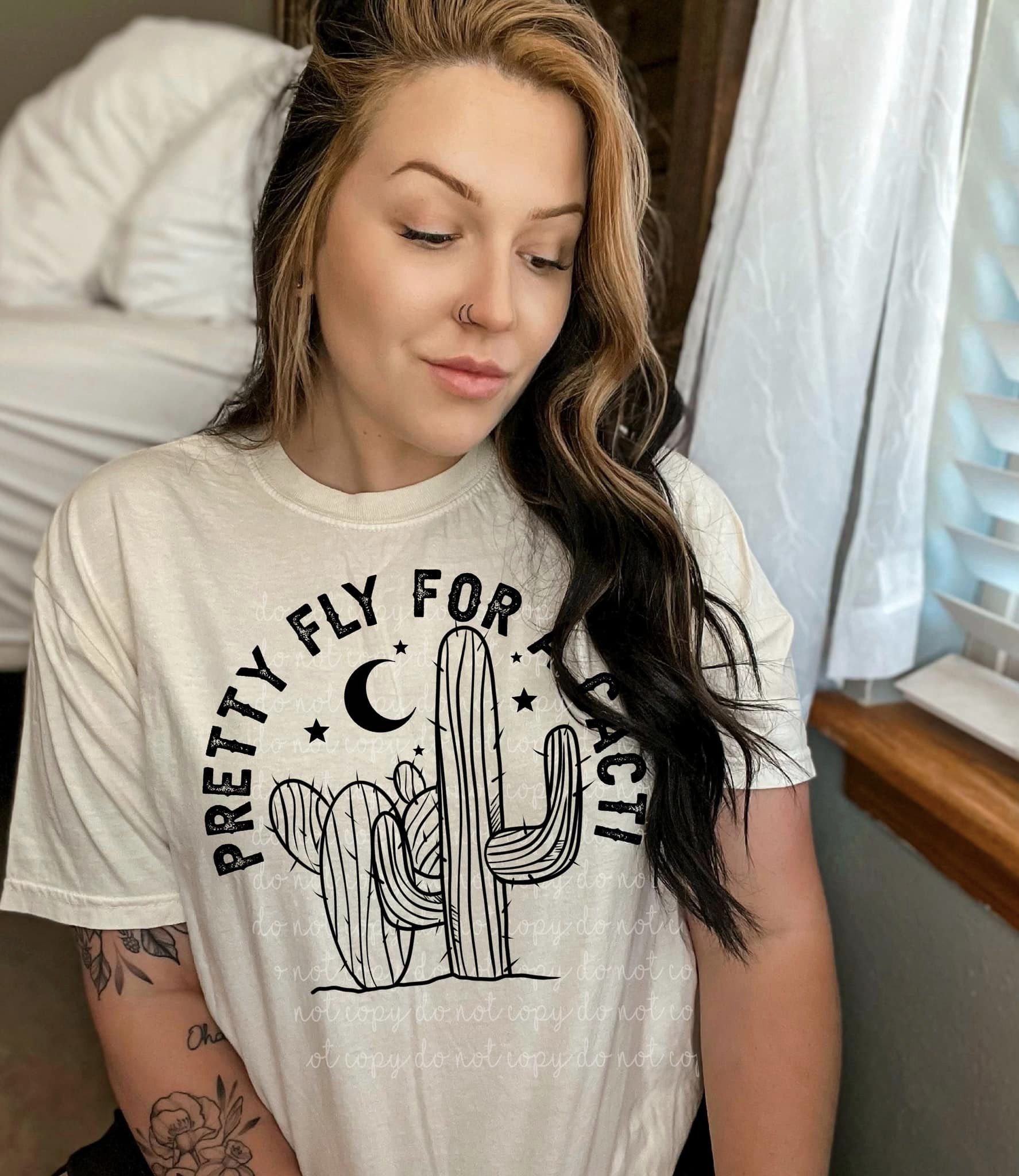 Pretty Fly for a Cacti - Single Color – Moon Made Digitals