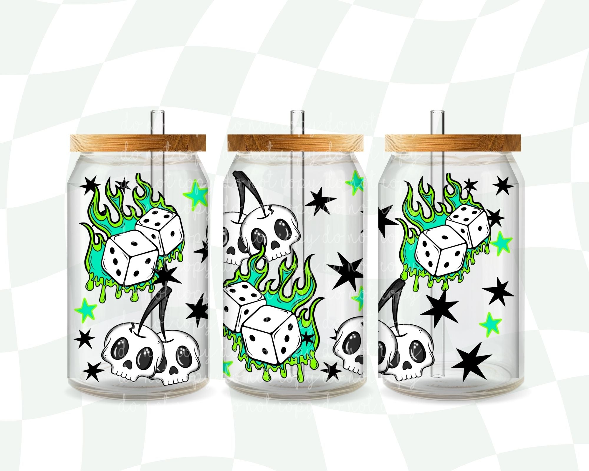 Flame Dice 16 oz – Moon Made Digitals