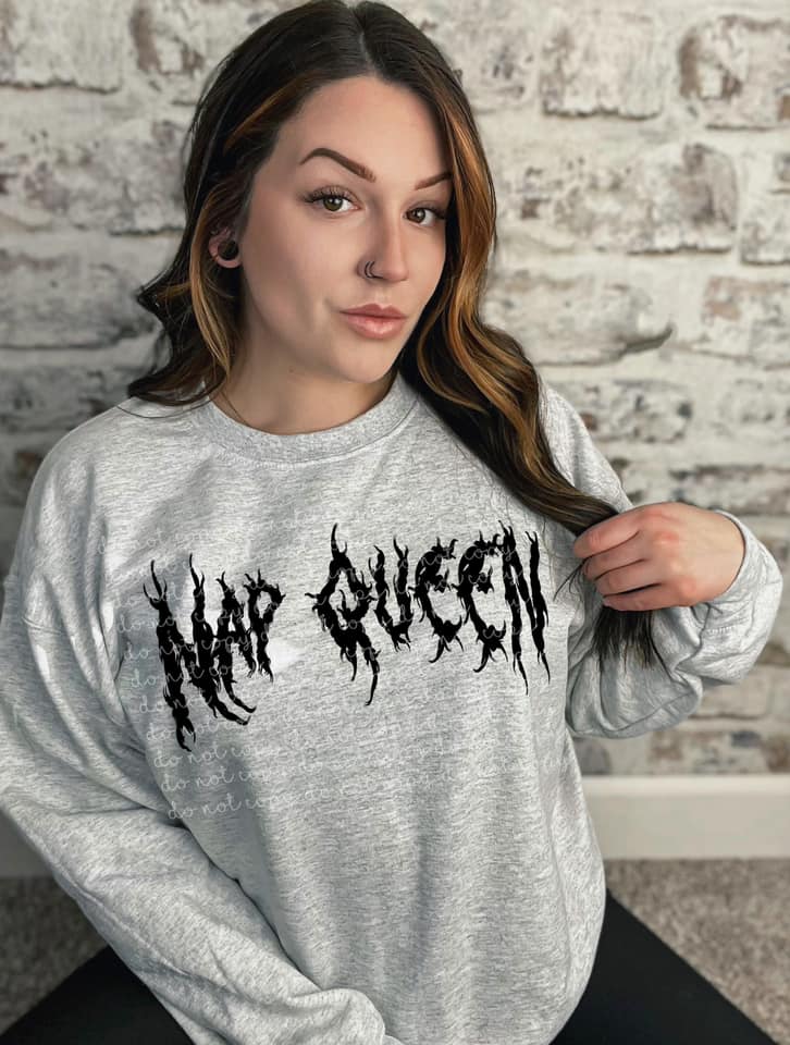 Nap Queen - Black – Moon Made Digitals
