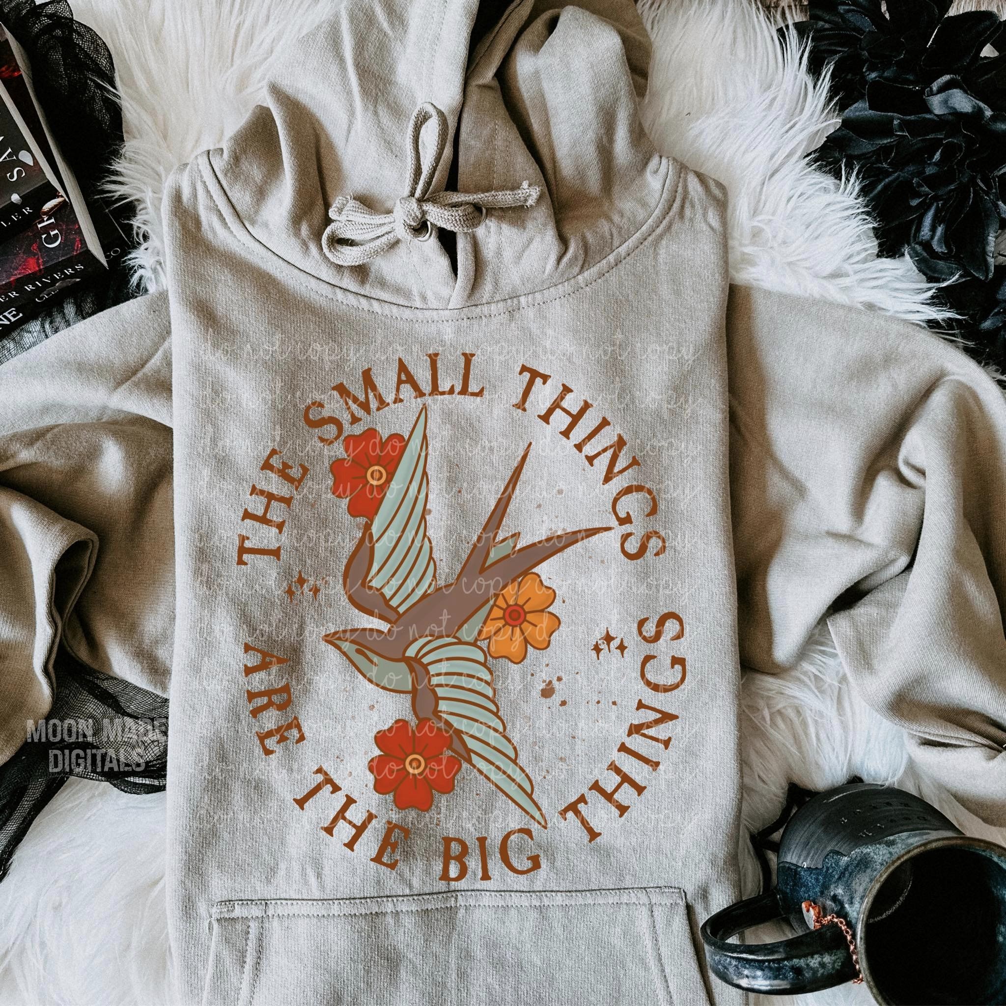 The Small Things Are the Big Things - Brown – Moon Made Digitals