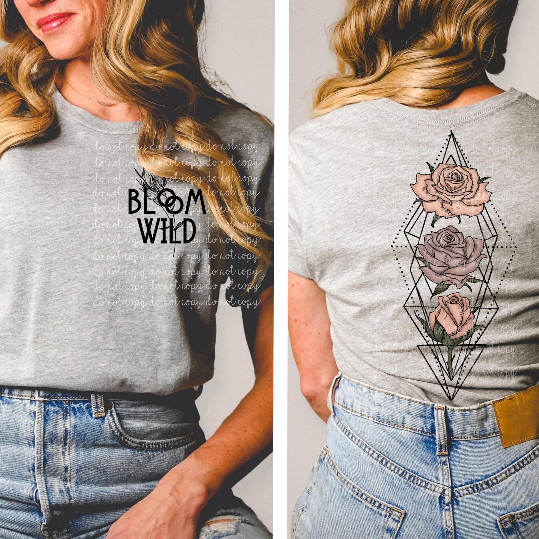 Bloom wild pocket and spine design – Moon Made Digitals